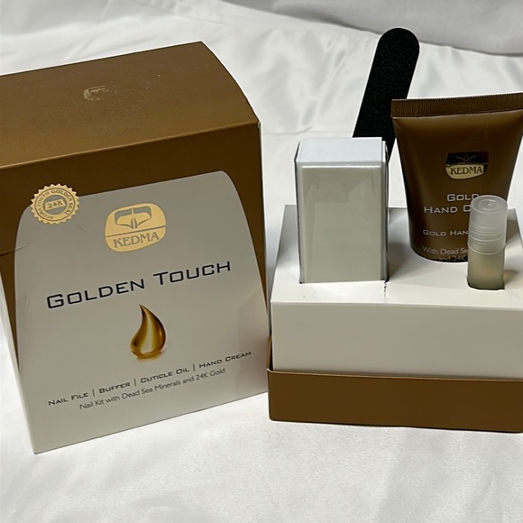 Kedma | Makeup | Kedma Golden Touch Nail Kit With Dead Sea Minerals And ...